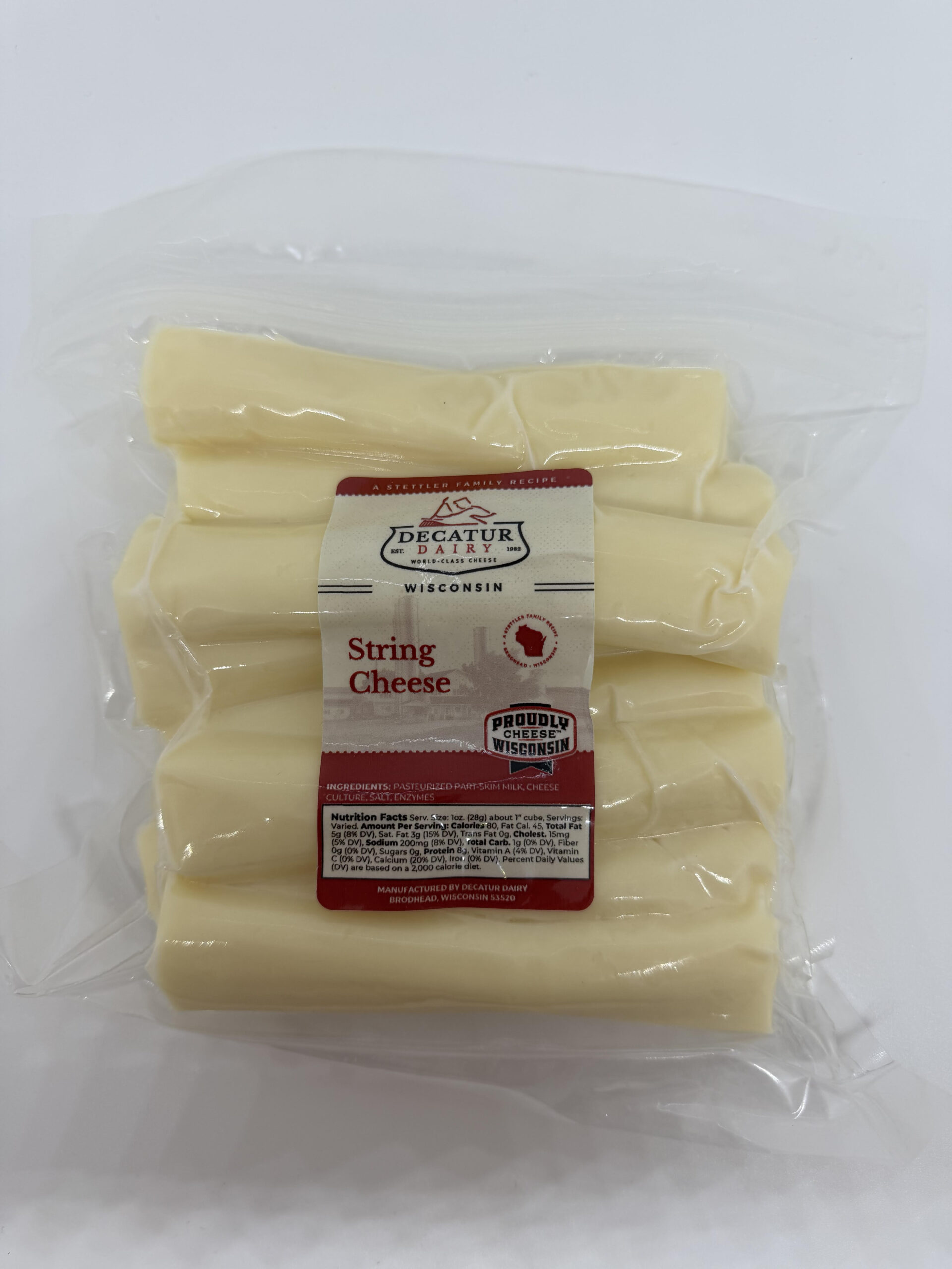 Decatur's String Cheese | Decatur Dairy